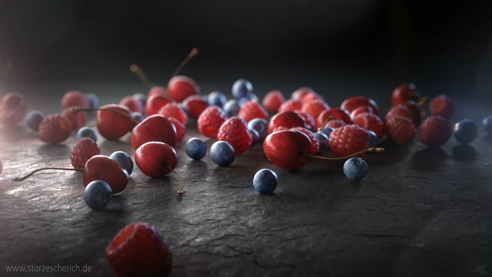 CGI Fruit Rain on Vimeo