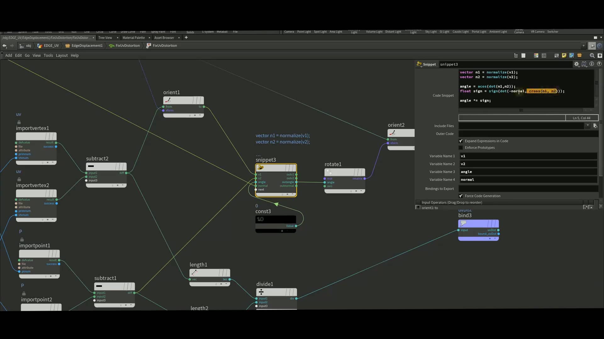 Houdini Arnold Edge Displacement Tutorial Part 02 (UVs) on Vimeo