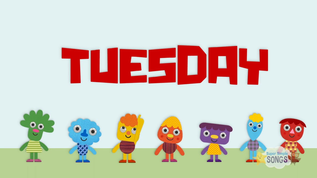 Days Of The Week Song _ Kids Songs _ Super Simple Songs on Vimeo