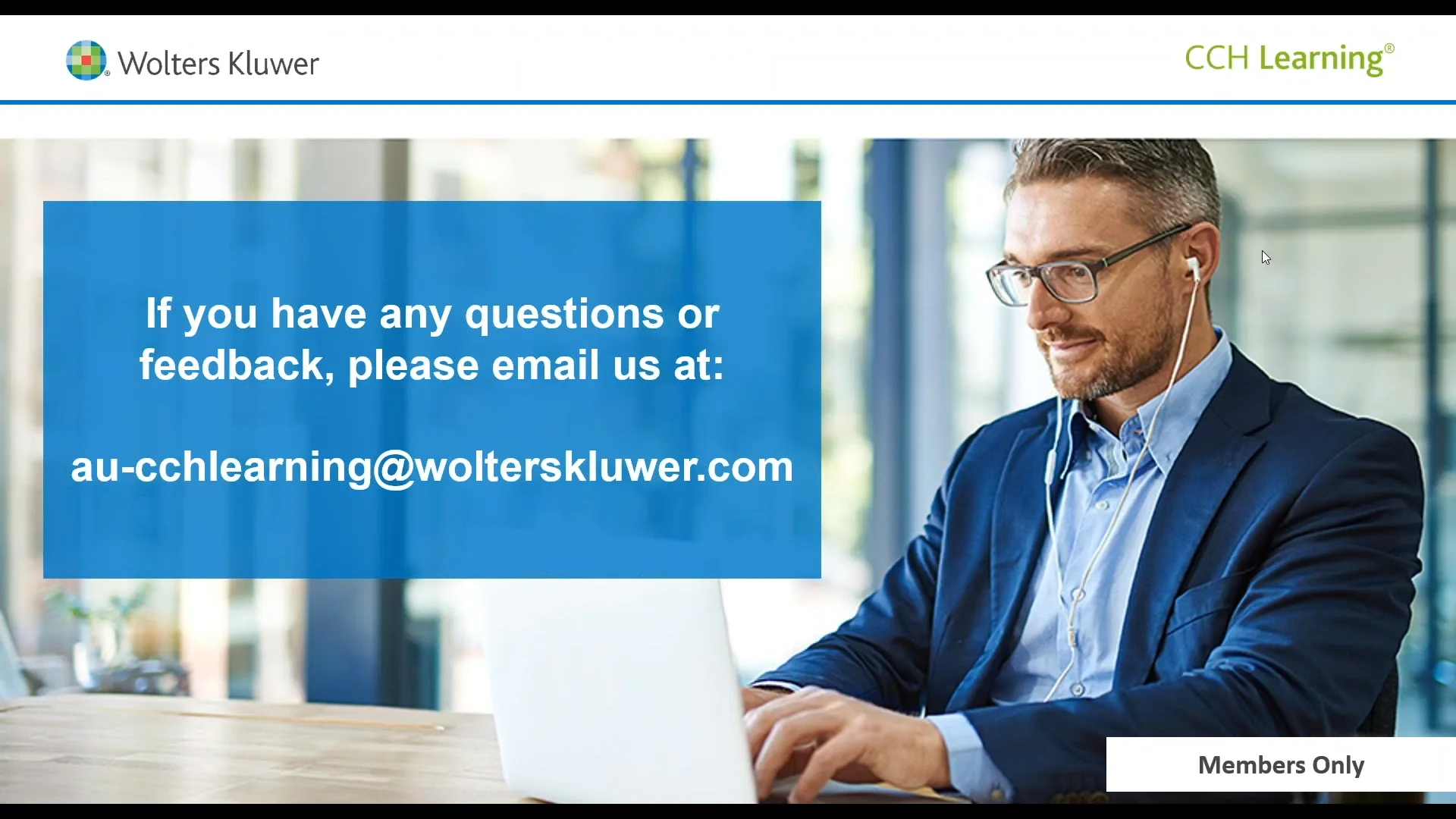 CCH Learning – Users – How to Log in, Search & Watch Webinars, & CPD ...