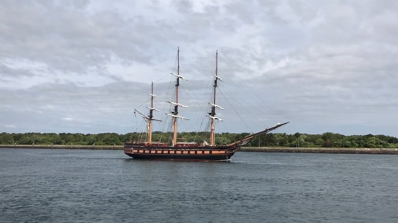 Oliver Hazard Perry, tall ship (with audio) on Vimeo