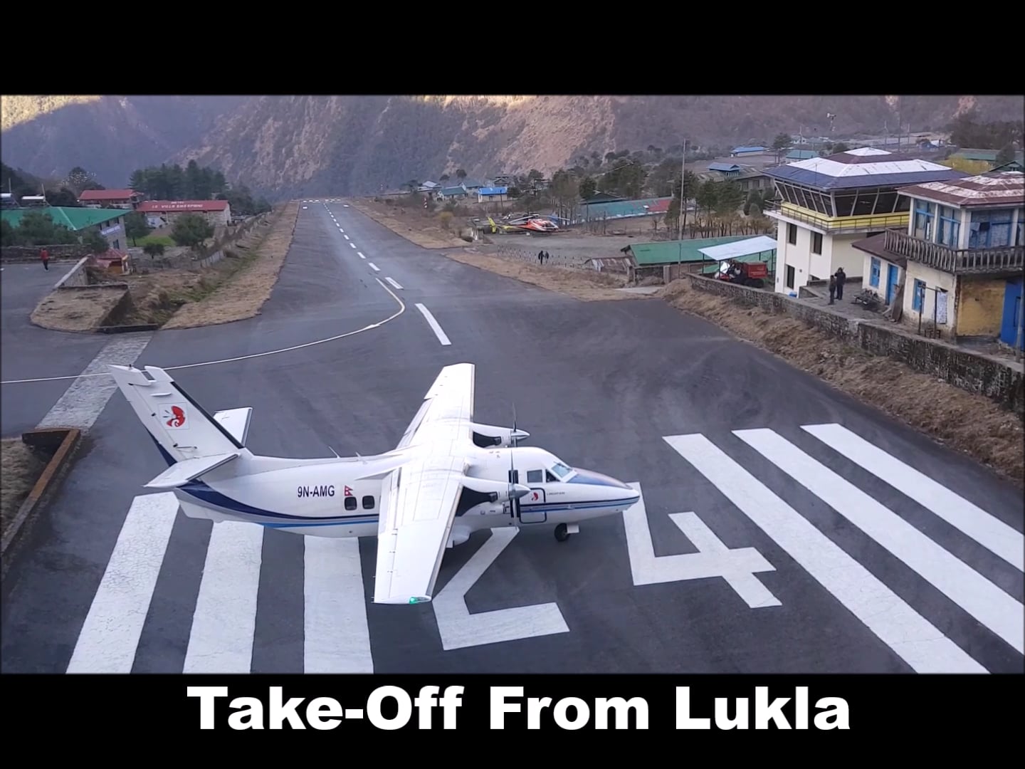 Lukla Flight | How Flight Land at Lukla Airport | Plane Take-Off from ...