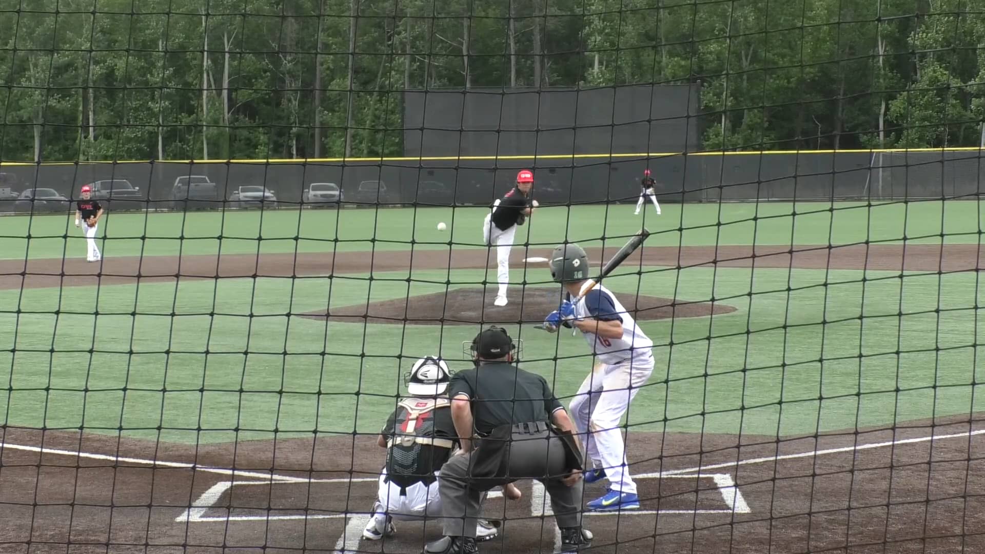 Sam Ellis RHP DRB Elite (2019 Grad) Pitching 3K's at the Perfect Game ...