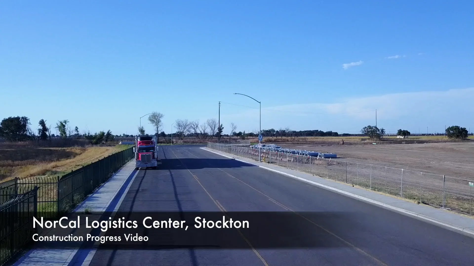 NorCal Logistics Center - Construction Progress Video - 6/19/2017 on Vimeo