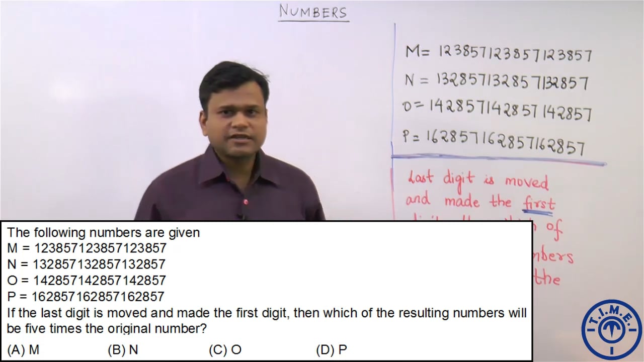 Numbers Test_QN-19