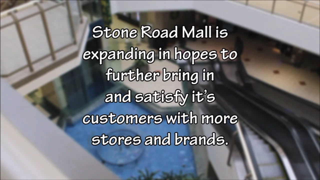 Stone Road Mall Advertisement