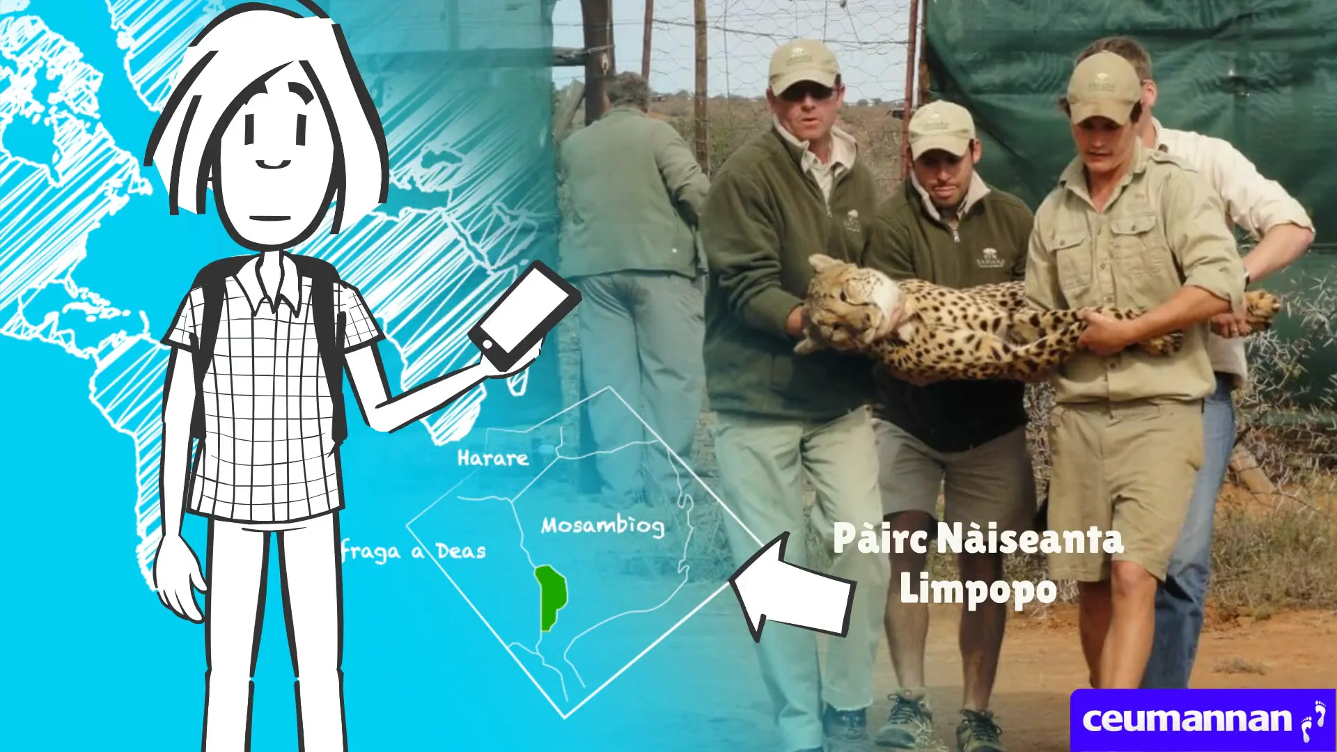 Air feadh an t-saoghail - Afraga a Deas le Marc on Vimeo