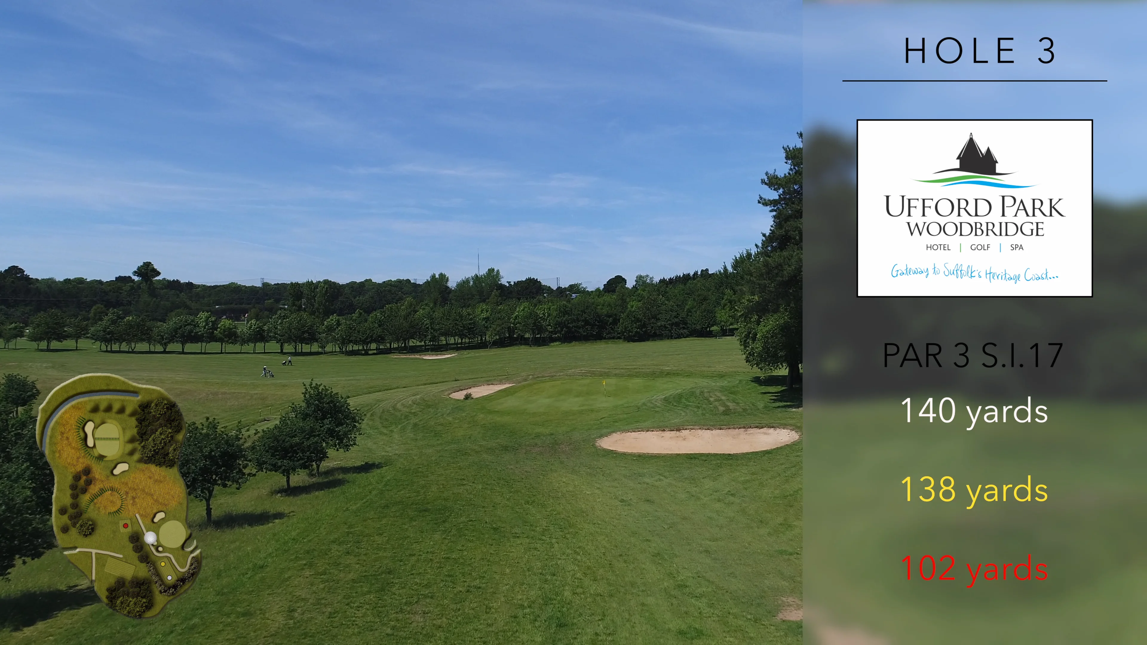 Ufford Park flyovers - Ufford Park Hole 3 on Vimeo