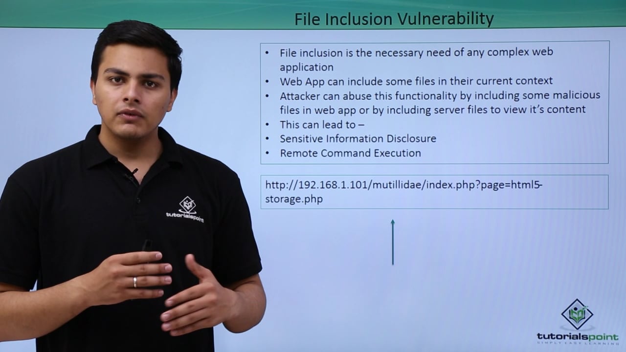File Inclusion Vulnerability on Vimeo