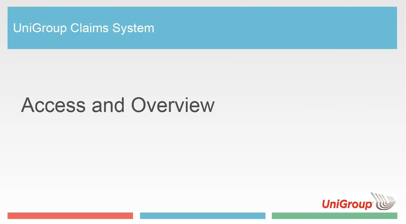 Claims - Access and Overview on Vimeo