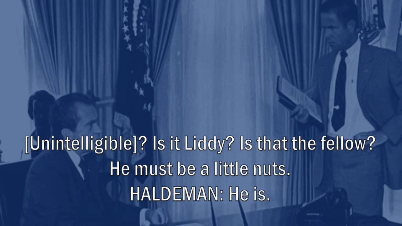 Watergate—The Smoking Gun: President Richard NIxon and H. R. Haldeman ...