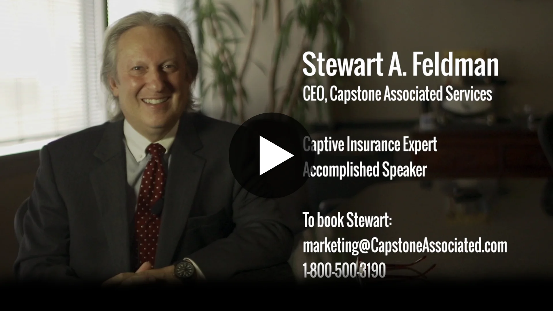 Stewart A. Feldman, Captive Insurance Expert on Vimeo