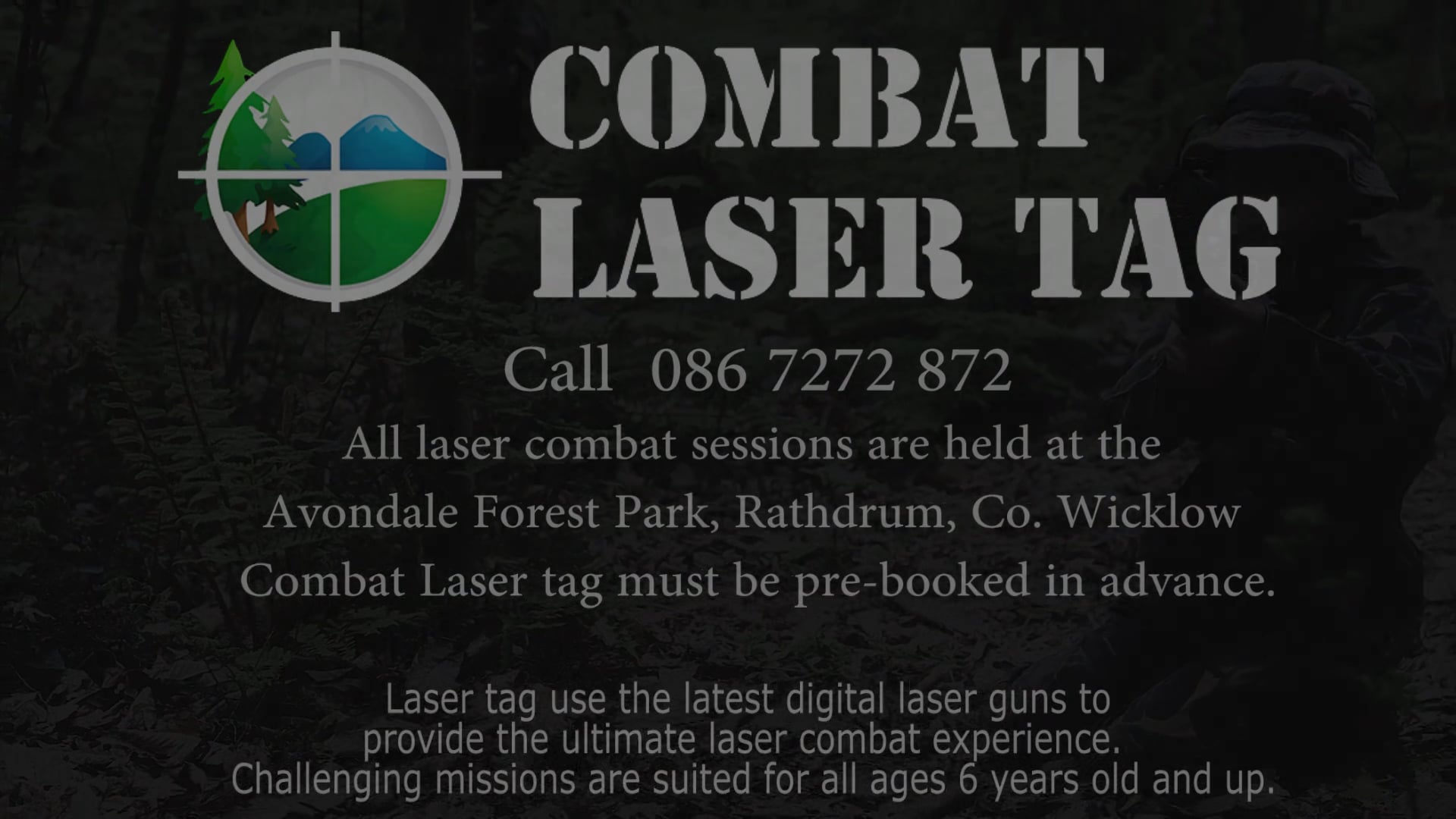 Combat Laser Tag, Wicklow, Ireland on Vimeo