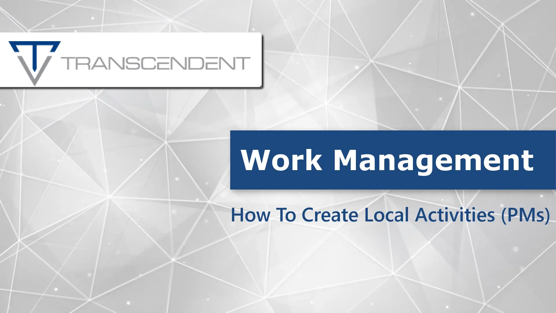 Transcendent Videos for Marriott - Work Management - How To Create ...