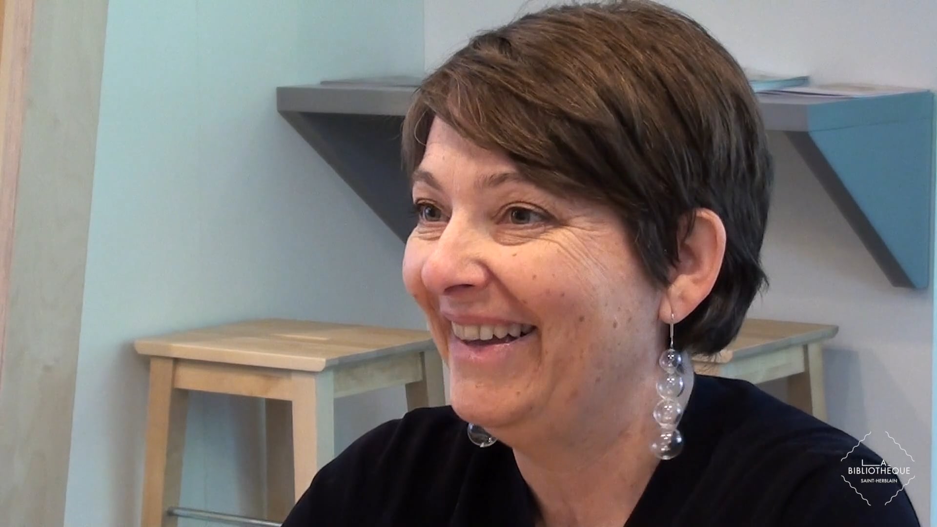 La Bibliothèque Saint-Herblain - Sandra Baud - Rencontre on Vimeo