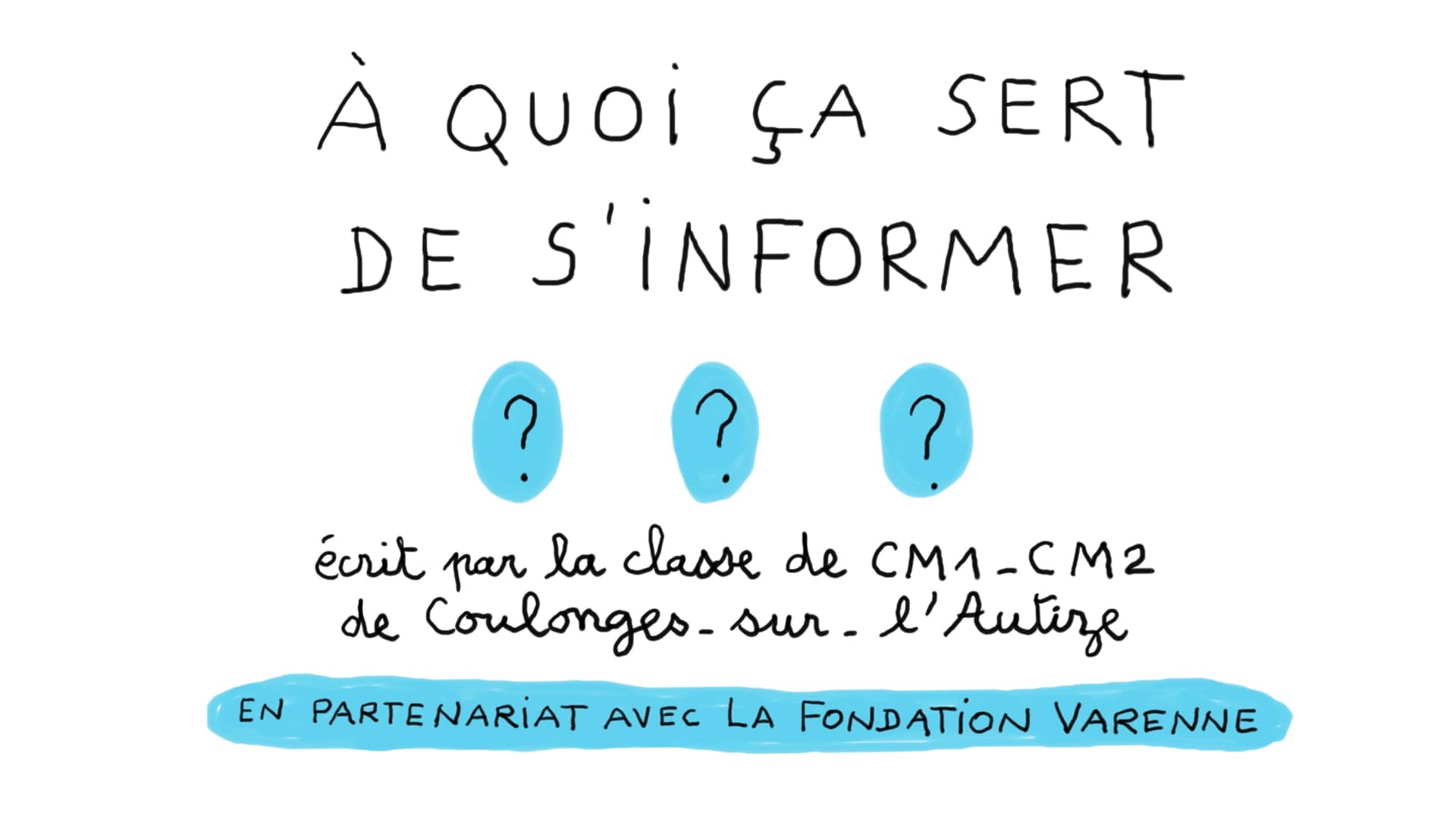 À quoi ça sert de s'informer ? on Vimeo