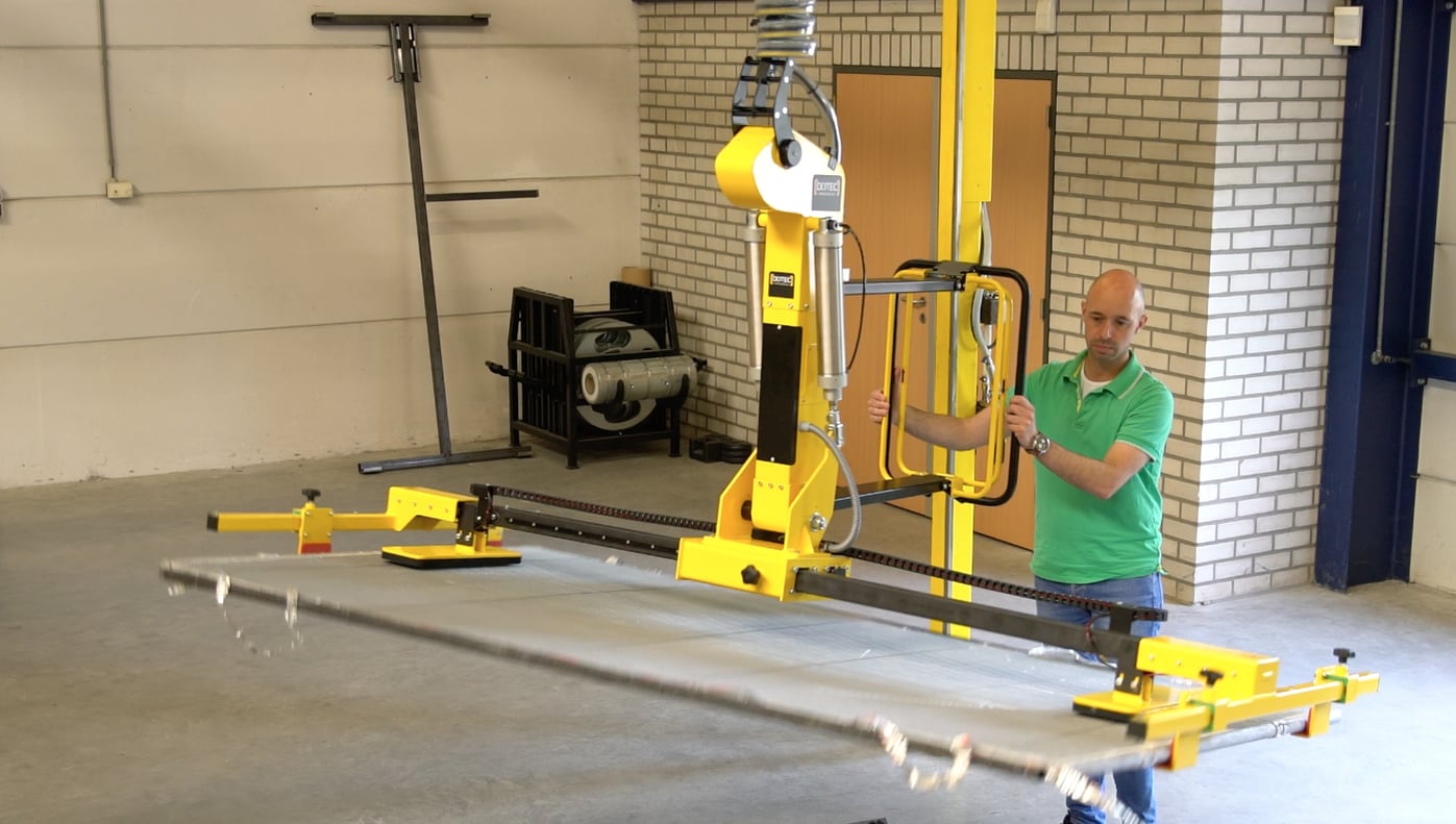 Panel handling, plate, glass, laminate, Flatscreen TV, sheet metal ...
