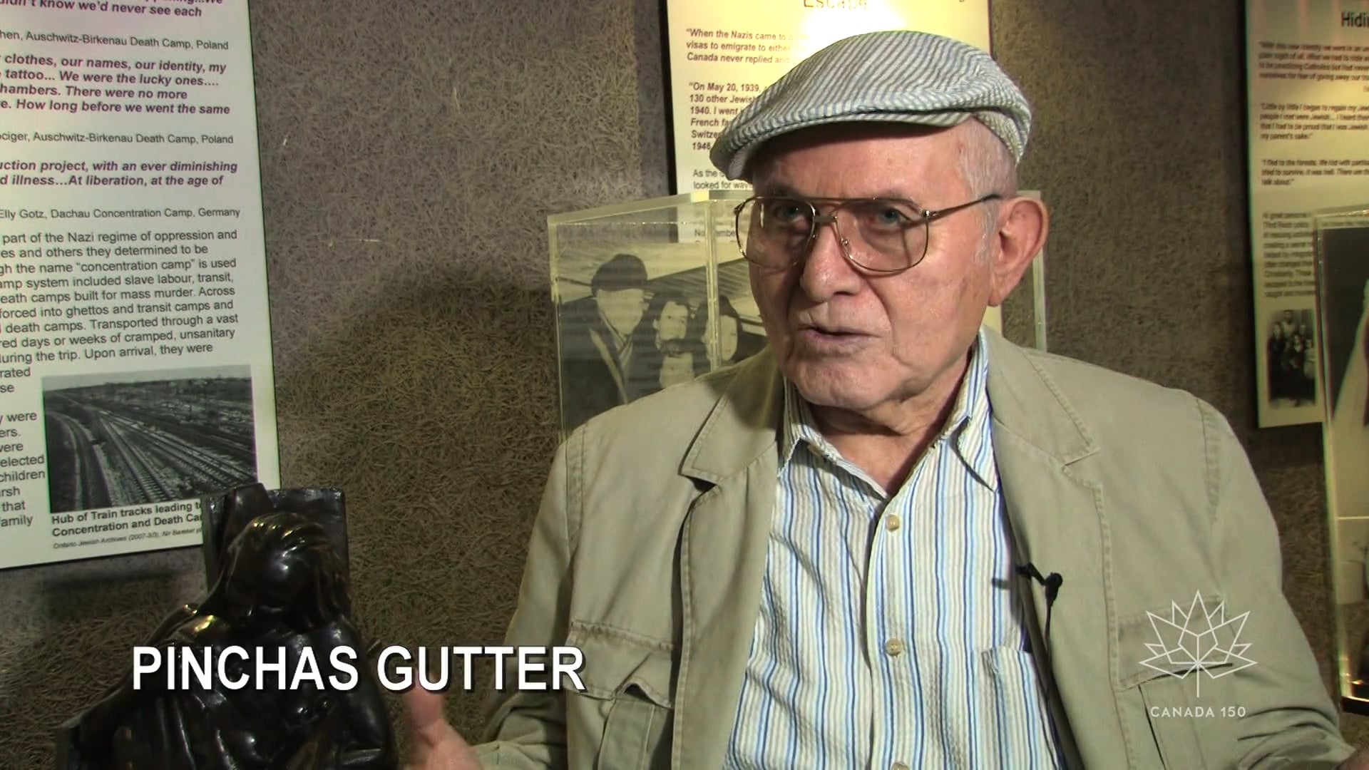 Holocaust survivor Pinchas Gutter explains why Canada is his home on Vimeo