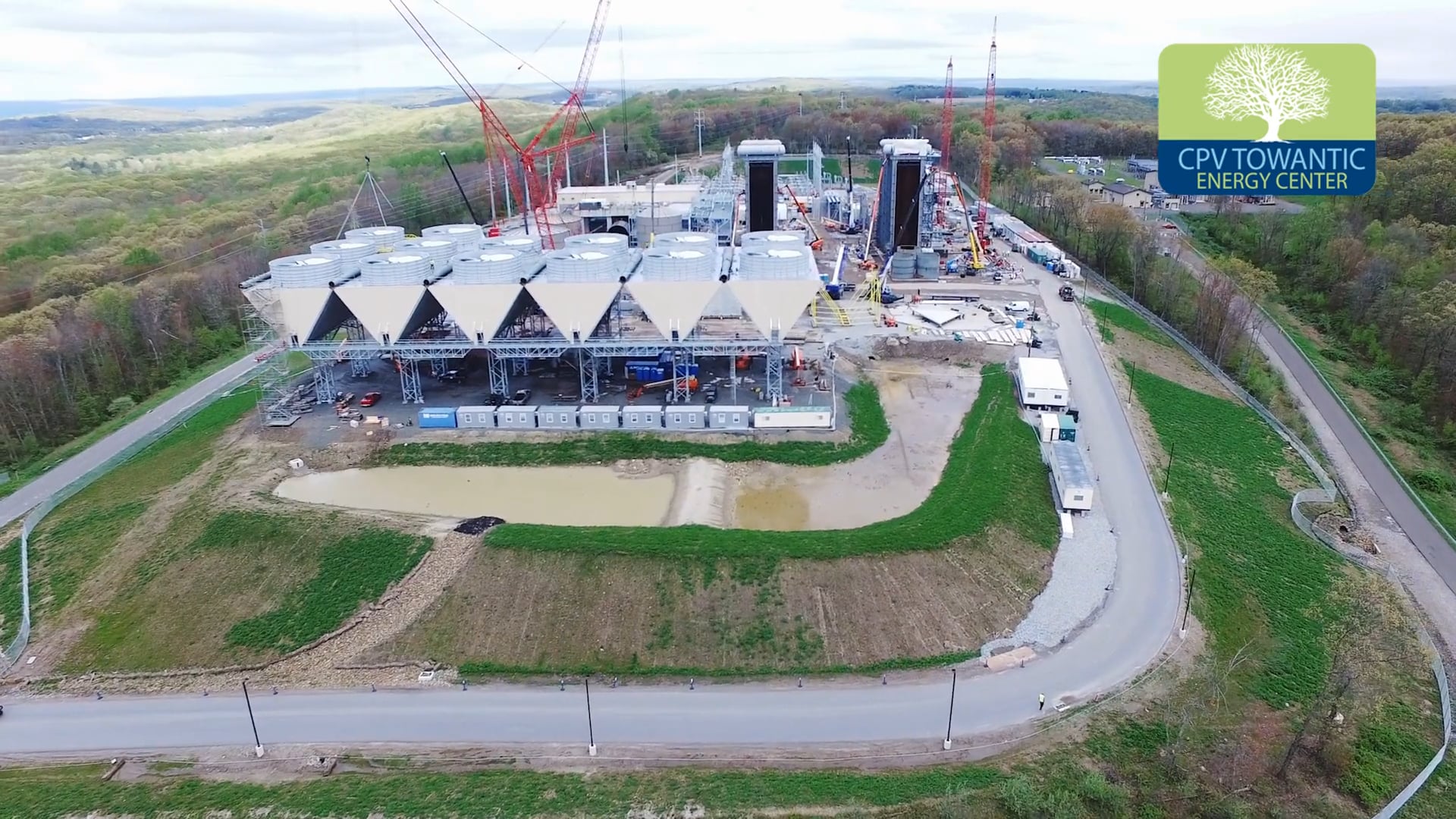 CPV Towantic Construction Flyover on Vimeo