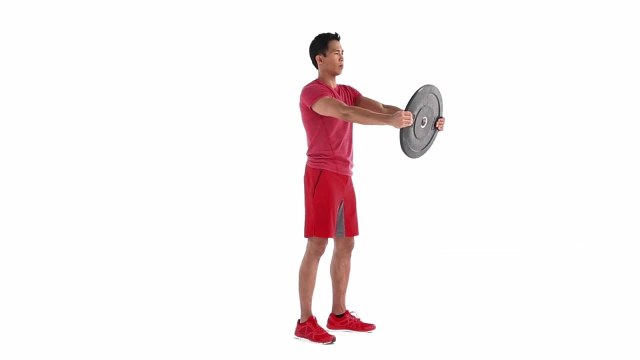 PA54.-Elevación frontal de hombro con disco on Vimeo