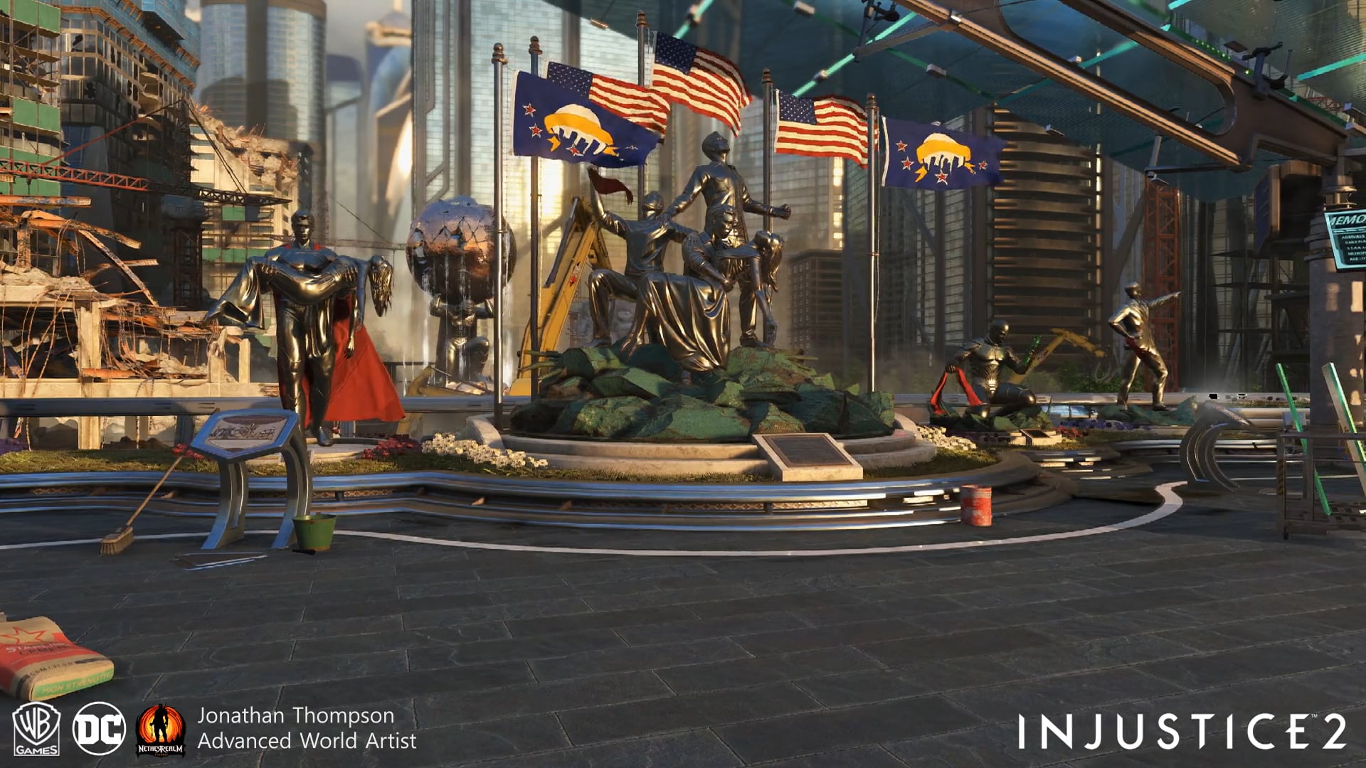 Injustice 2 Metropolis (Memorial Station) on Vimeo