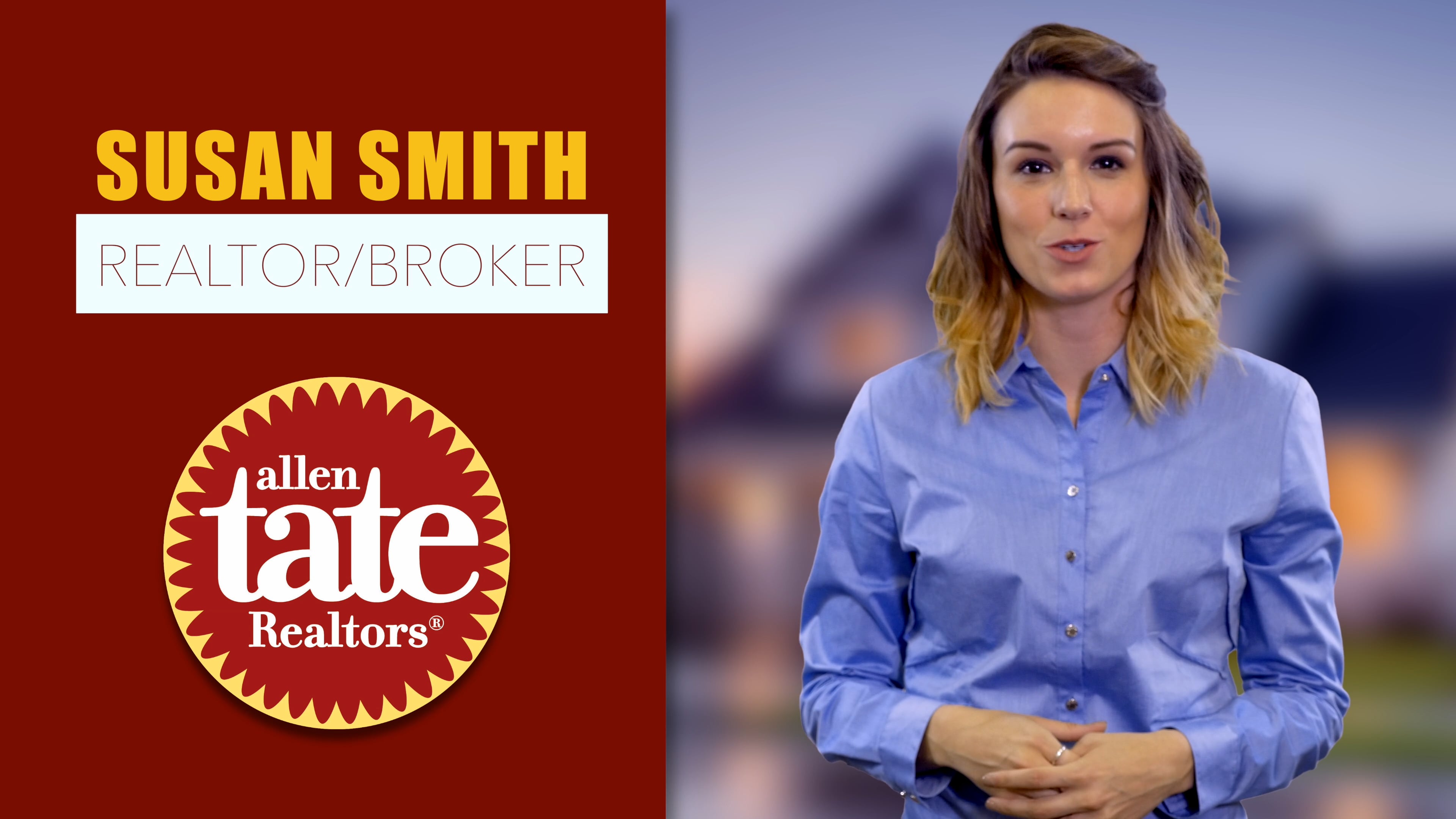 Allen Tate - Demo - Susan Smith - Allen Tate Realtor/Broker on Vimeo
