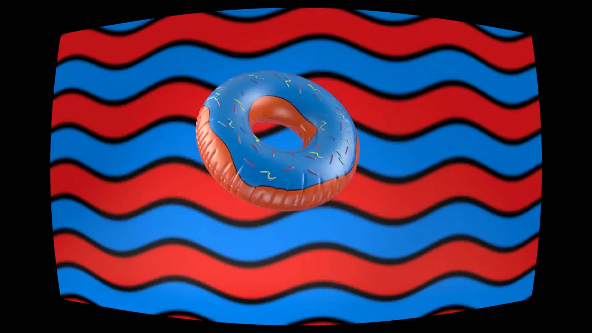 IMAGINE ( doughnut floats, old tv ver. ) on Vimeo