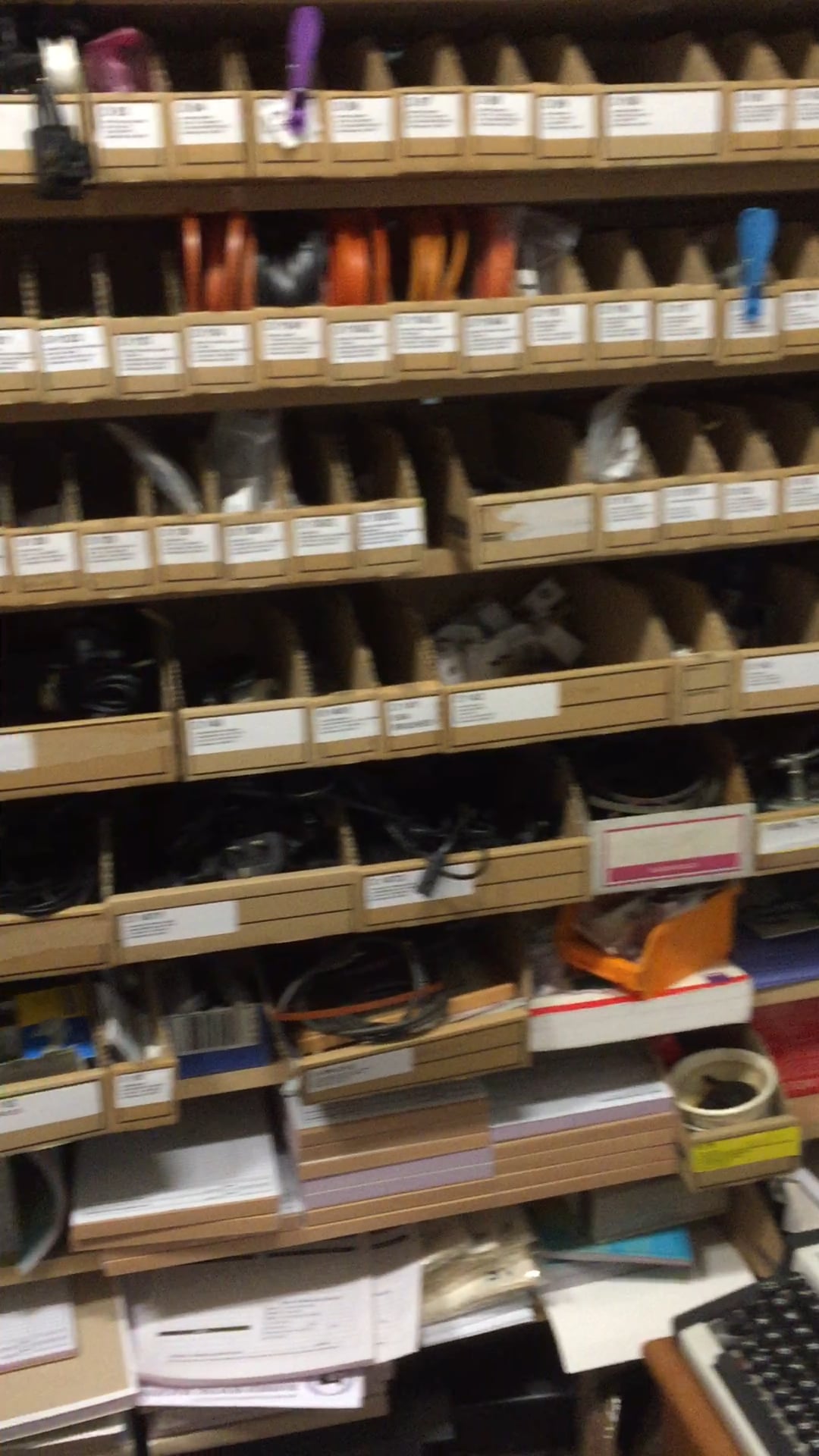 A slimline Alan Bamber talks about sewing machine parts. on Vimeo