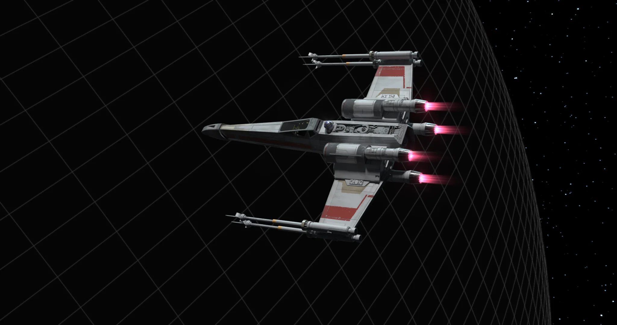 X-wing animation test on Vimeo