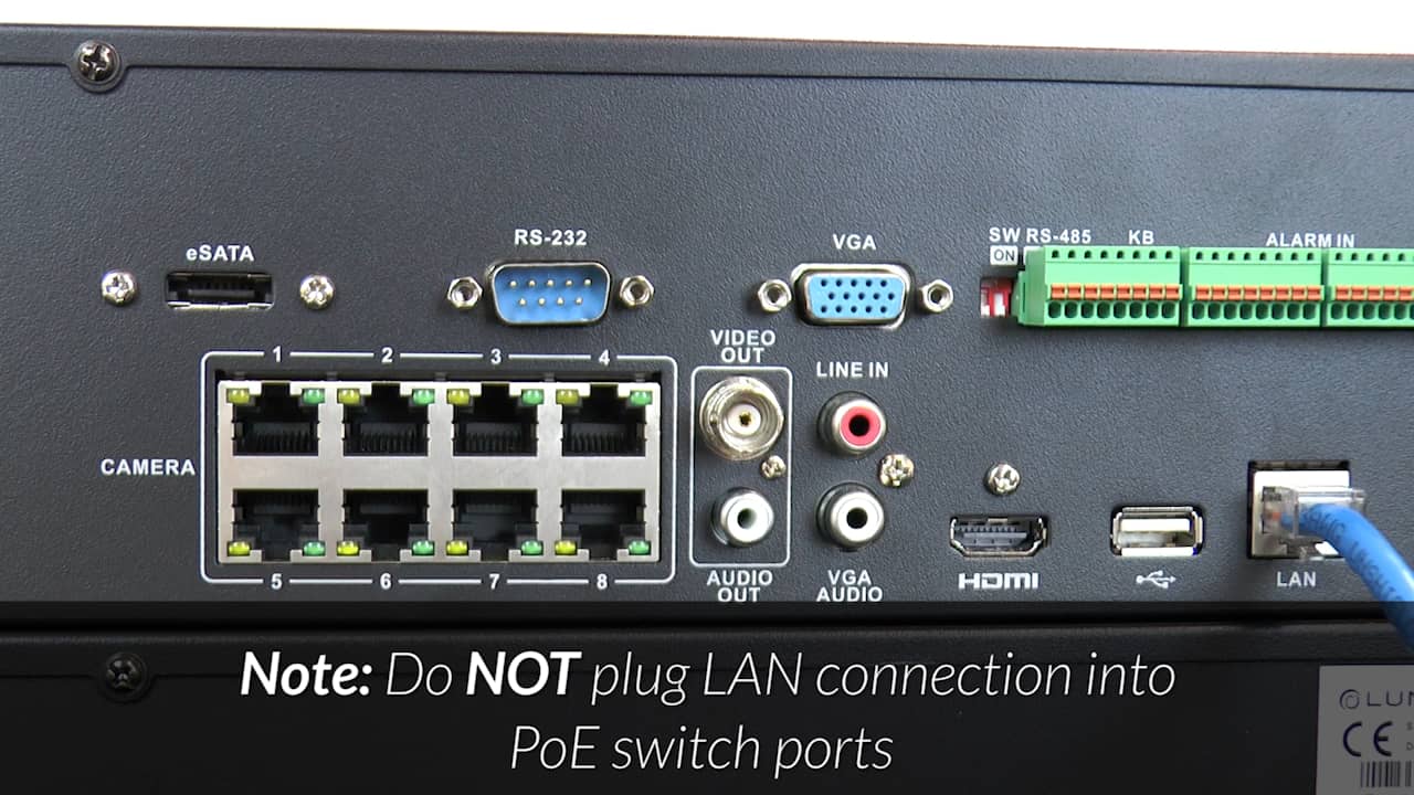 How To Initially Setup a Luma Recorder on Vimeo