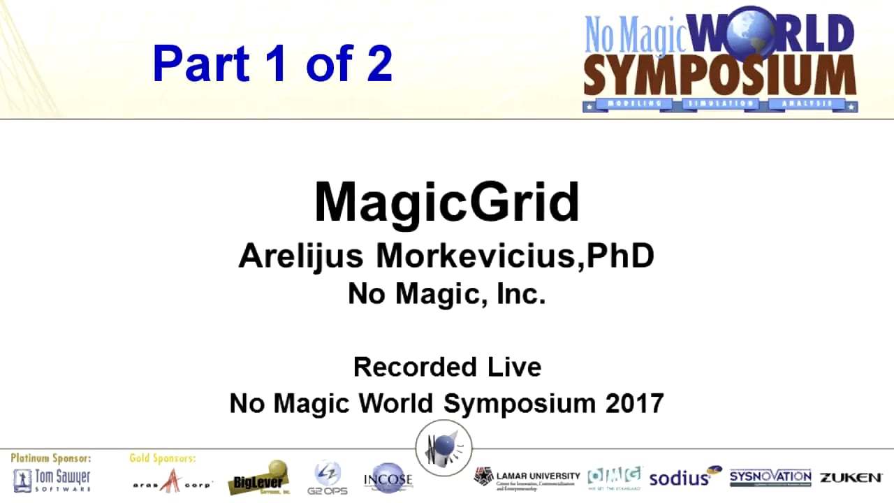No Magic World Symposium 2017 Presentations - NMWS 2017 Workshop ...