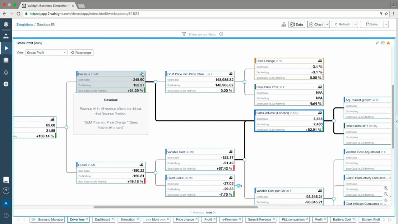 Valsight Produkt-Demo: Simulationsbasierte Planung on Vimeo