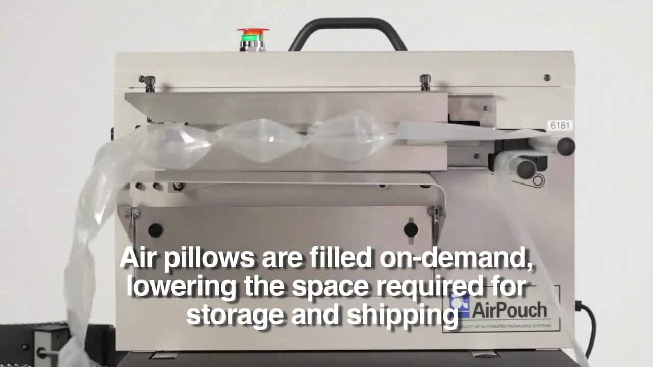 AirPouch® Express 3 Void Fill Air Pillow System by Automated Packaging ...