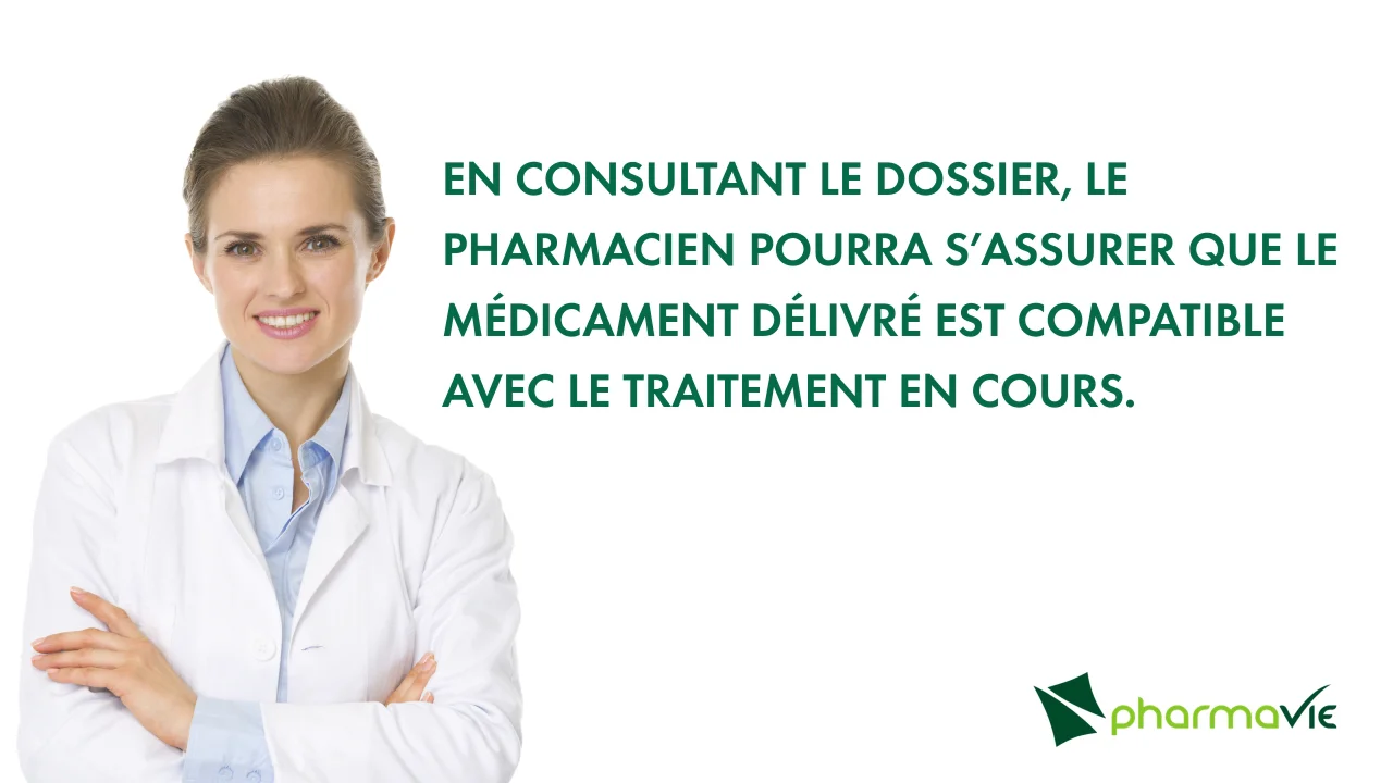 Le dossier pharmaceutique pour mieux vous accompagner V3