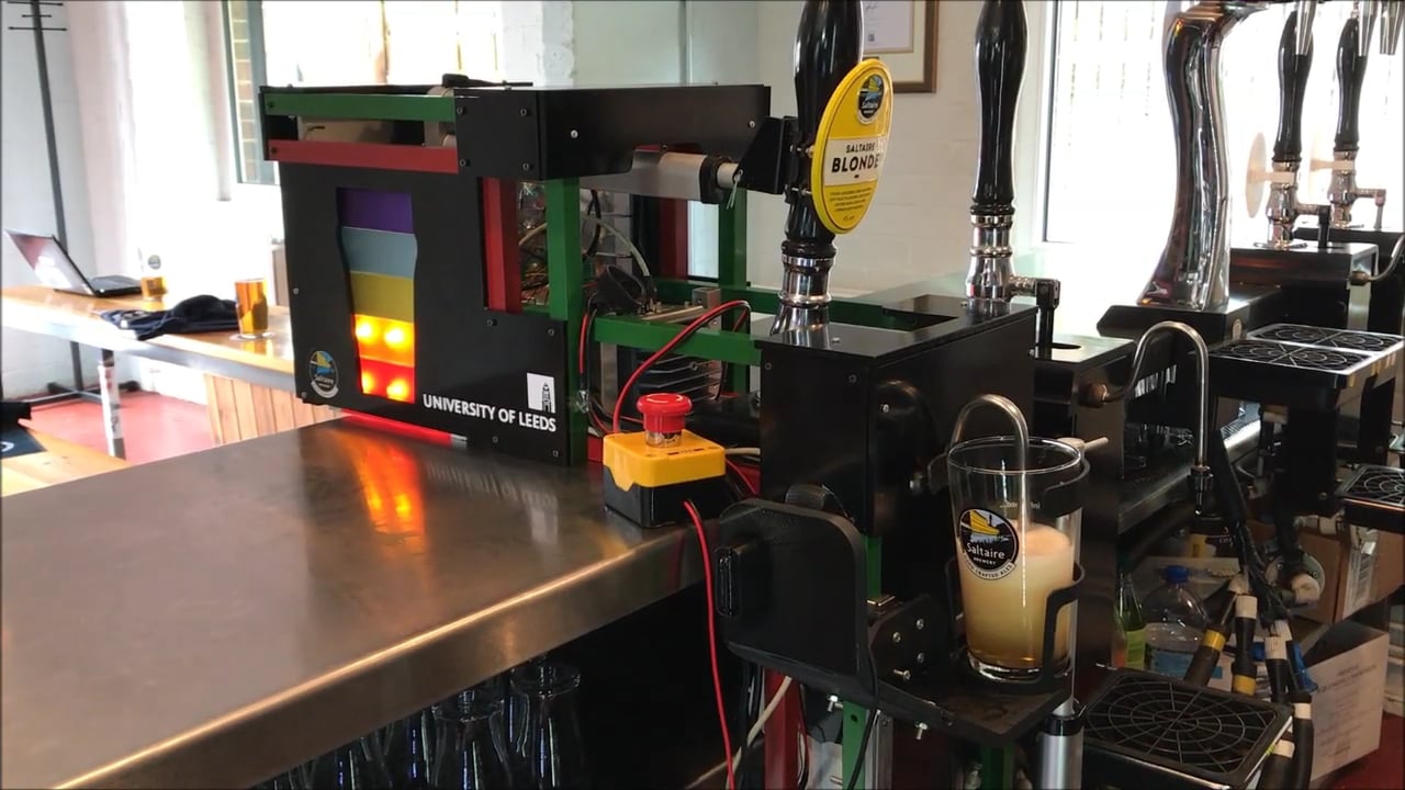 The Perfect Pint - A Beer Pouring Robot - NI Community