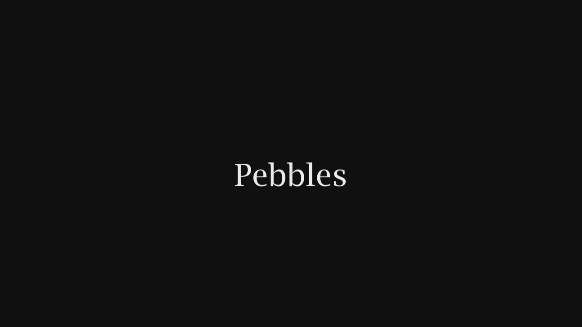 Pebbles on Vimeo