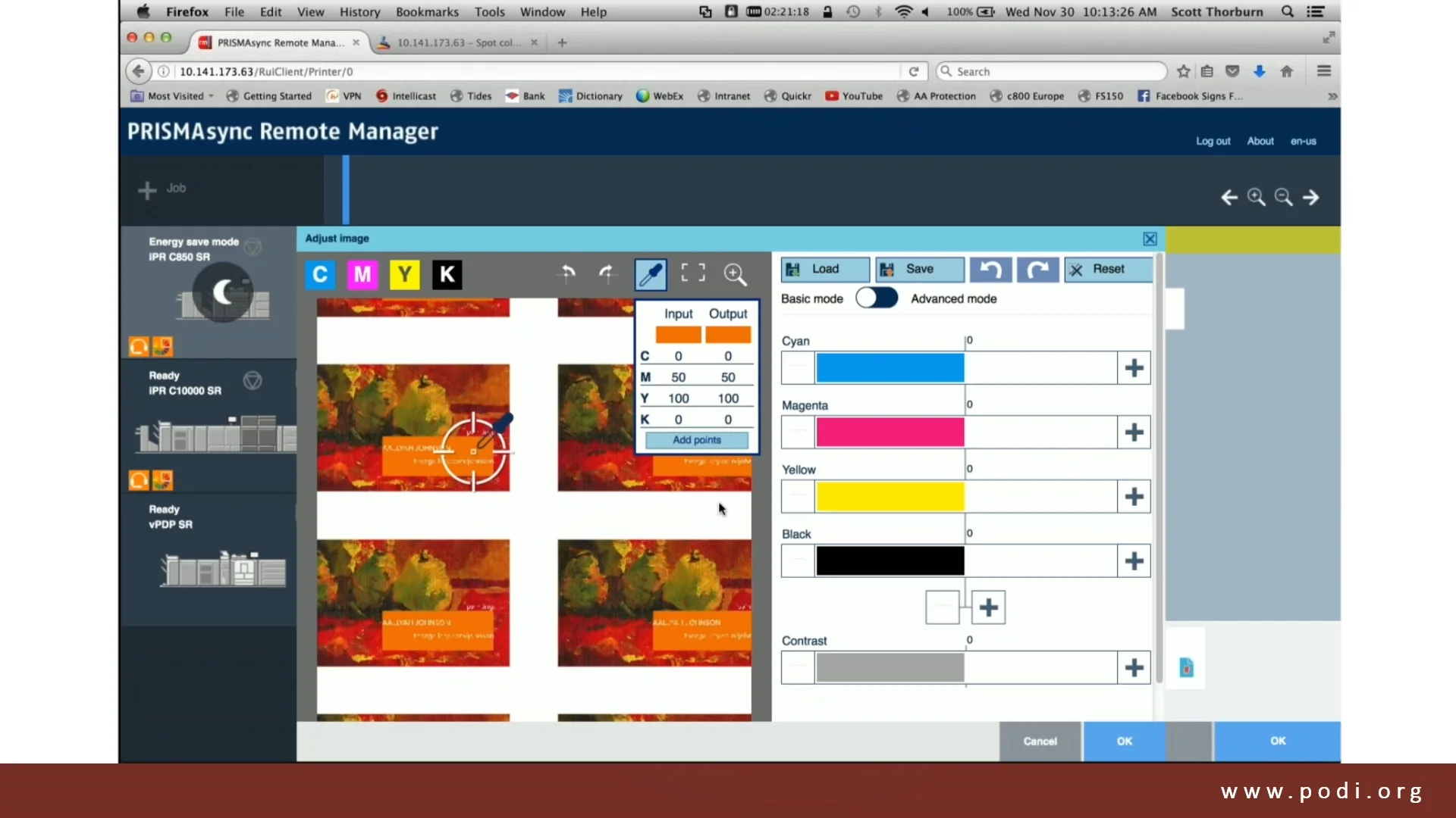 Demo of PRISMAsync V5 Print Management Software from Canon Solutions ...