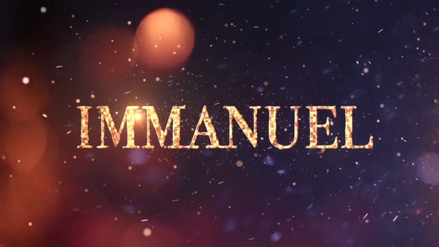 Worship Video: To Call His Name Immanuel - Church Visuals