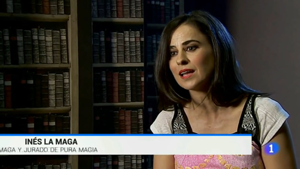 INÉS LA MAGA - en el TELEDIARIO hablando de PURA MAGIA on Vimeo
