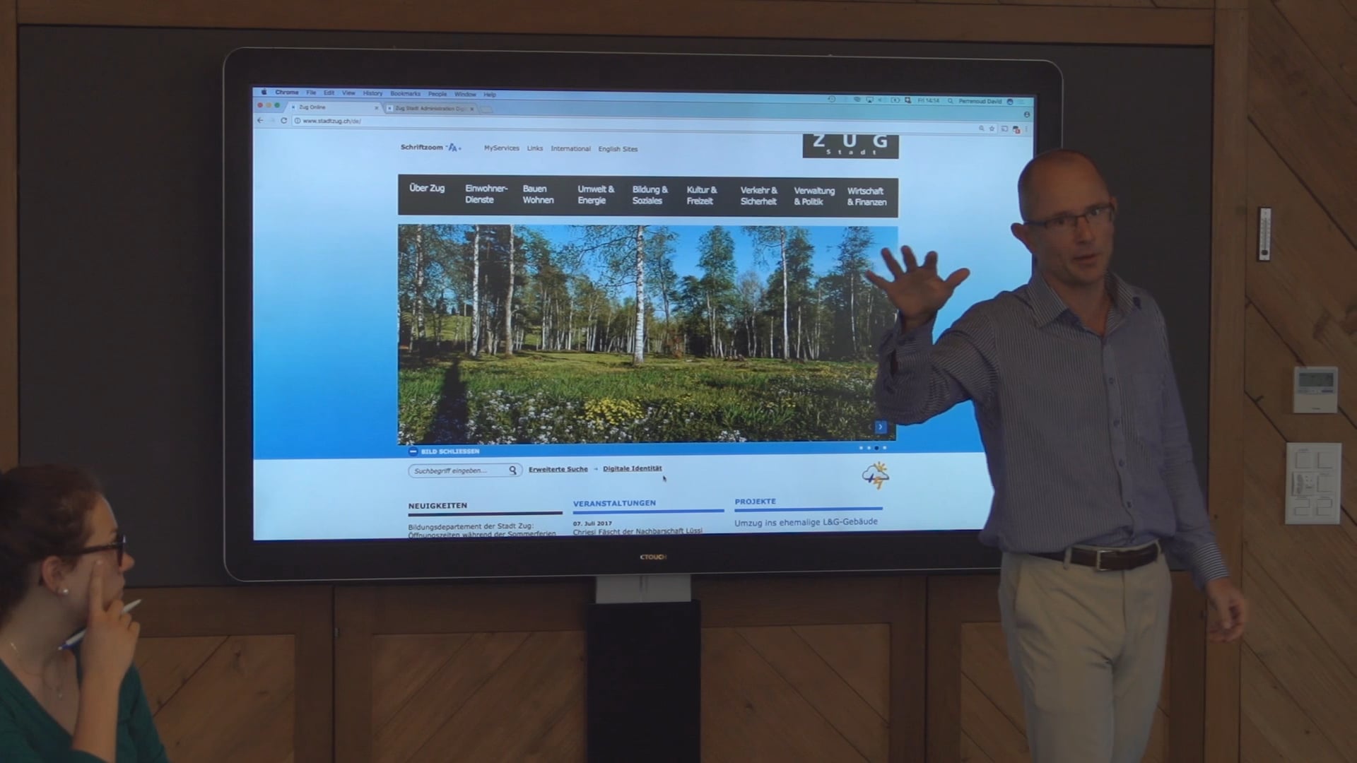 Stadt Zug: Digitale ID auf Blockchain-Basis, Präsentation Dr. Mathias ...