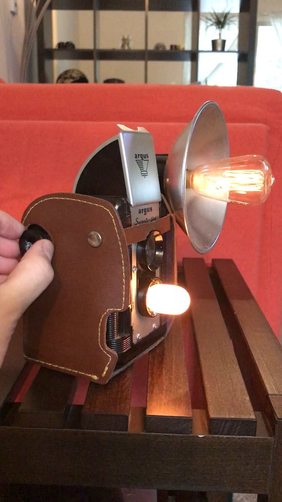 Argus Camera Lamp Dimmer Switch Demo on Vimeo