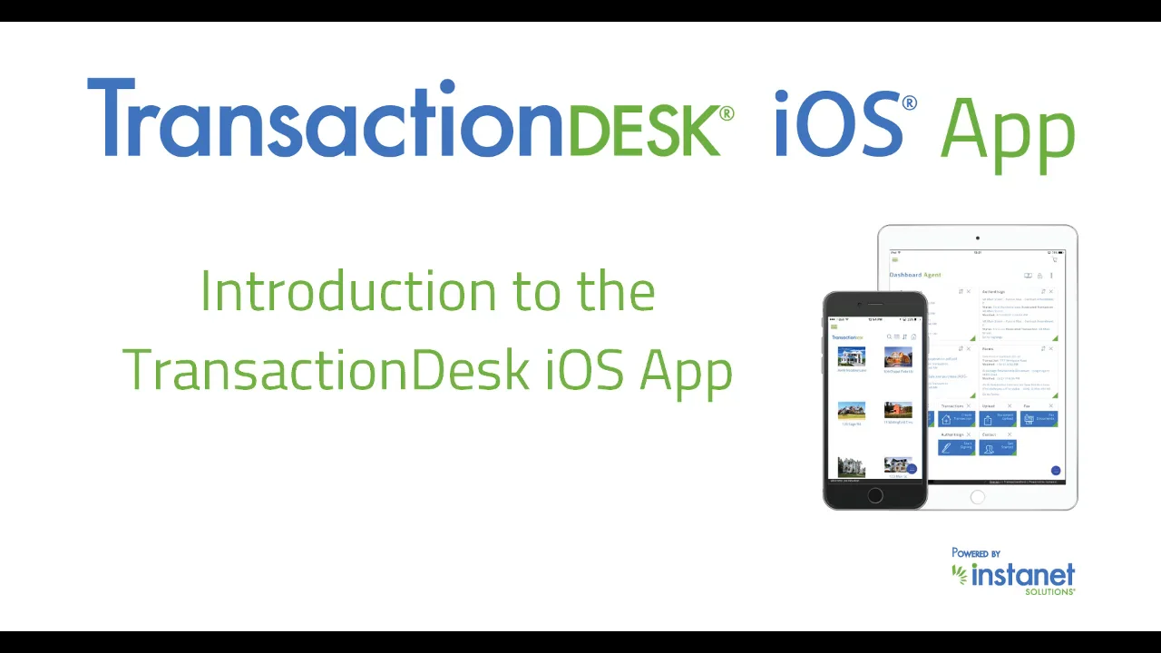 TransactionDesk (New) Full Length Videos - Introduction to the ...