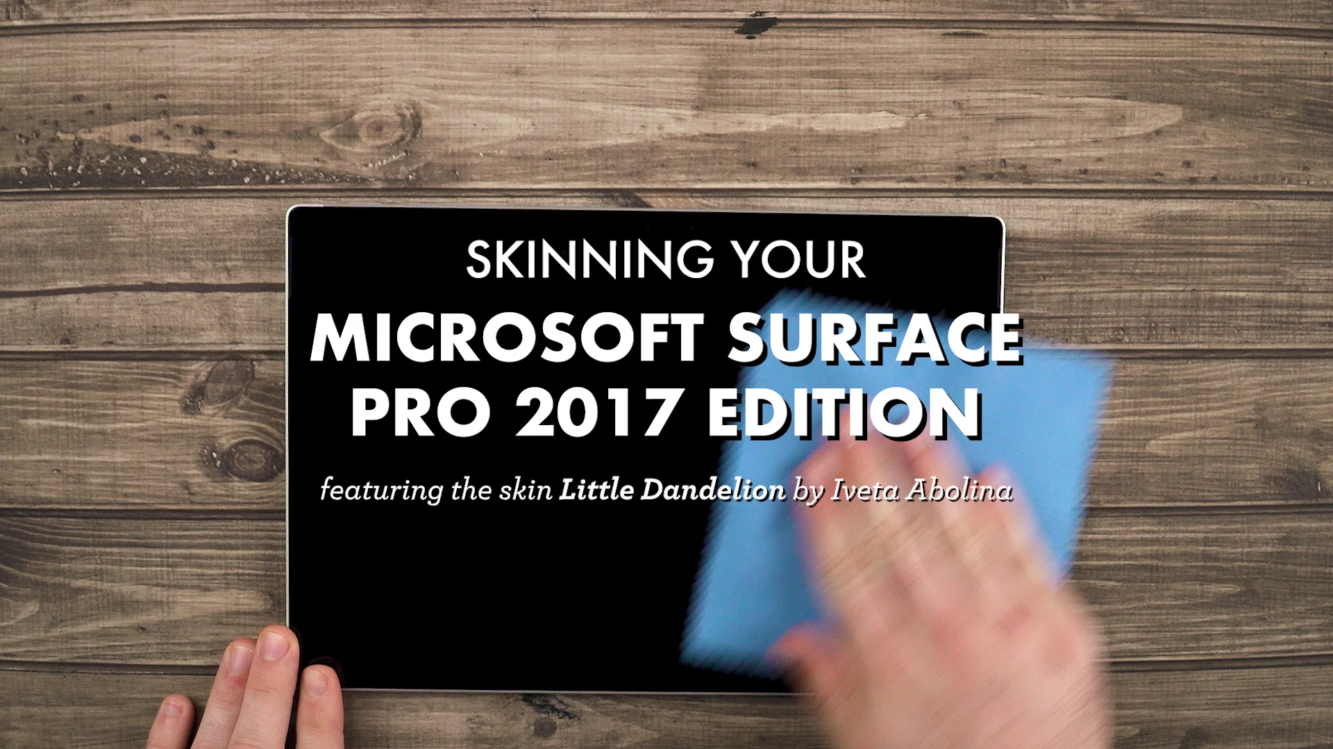 DecalGirl.tv - Microsoft Surface Pro 2017 Skin Installation on Vimeo
