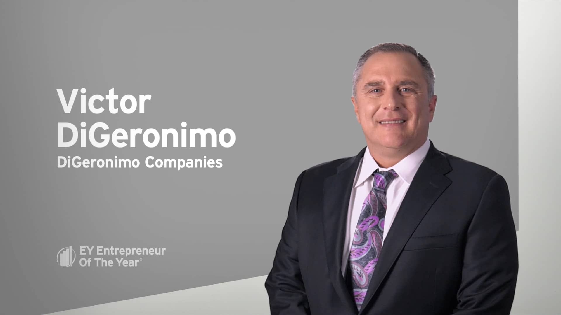 Vic DiGeronimo Jr. Earns EY's Entrepreneur Of The Year Award in ...