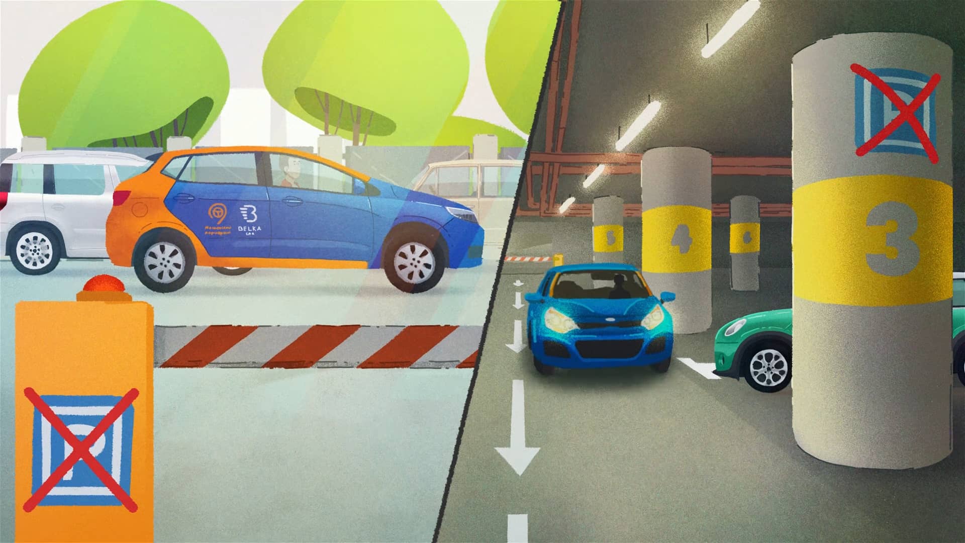 BelkaCar | How to return a car | Explainer on Vimeo