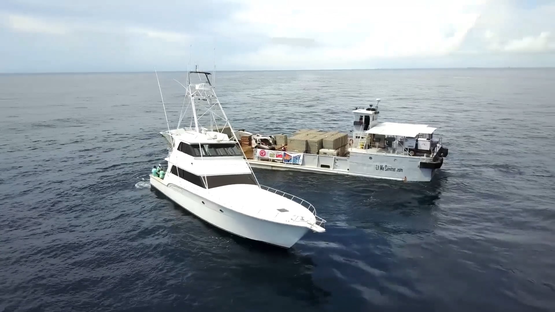 RGV REEF cinder block deployment on Vimeo