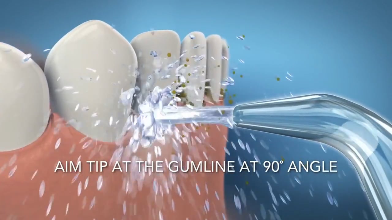 How to Use Waterpik Cordless Water Flosser - DENTALKART on Vimeo