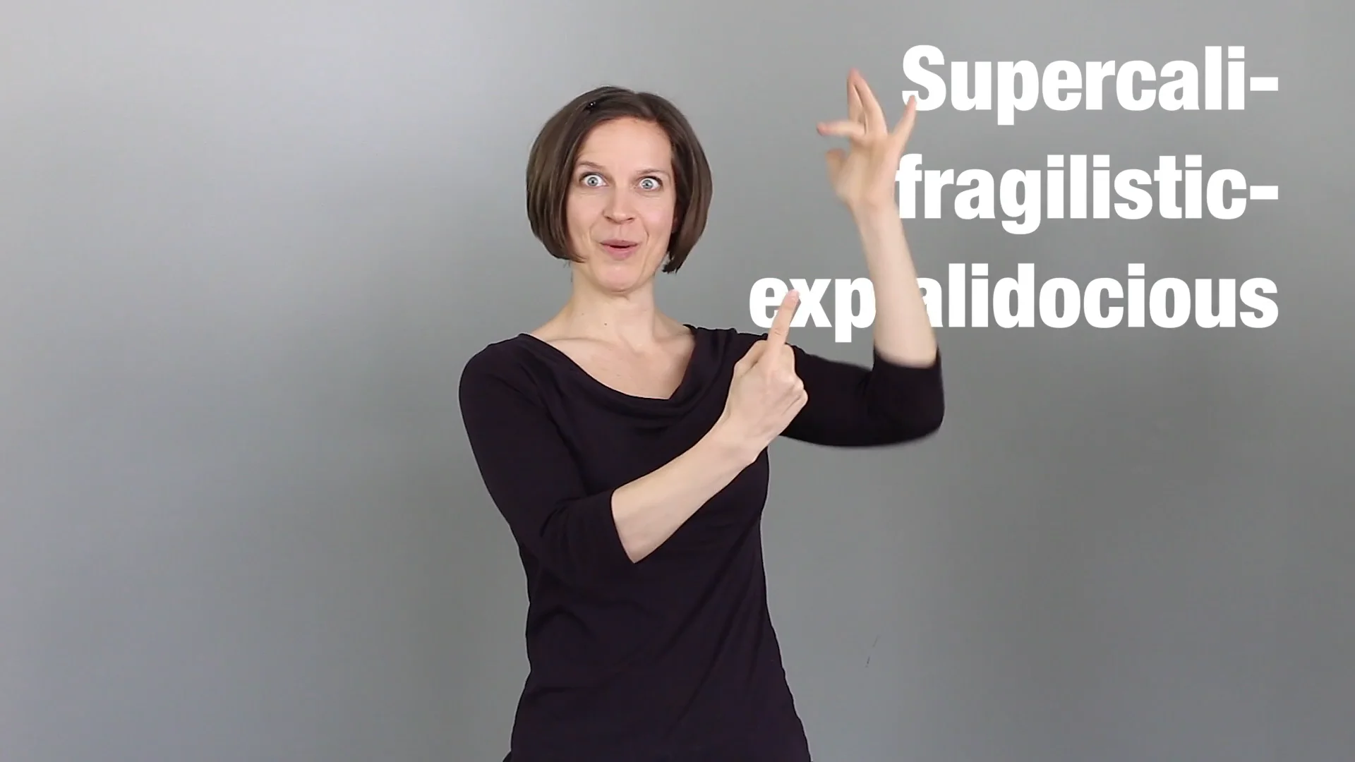 Supercalifragilisticexpialidocious Sign