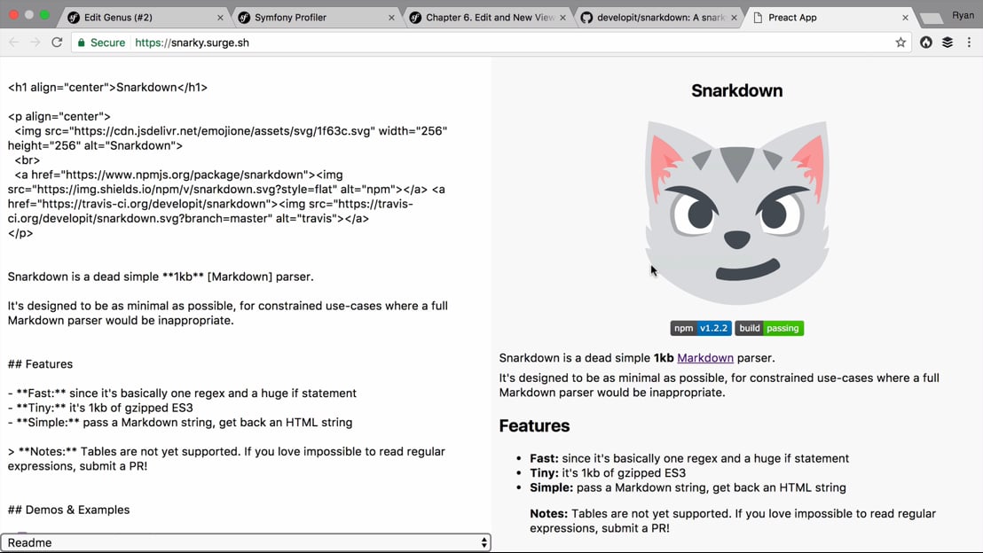 Custom Fields with JavaScript > EasyAdminBundle v1 for an Amazing Admin Interface | SymfonyCasts