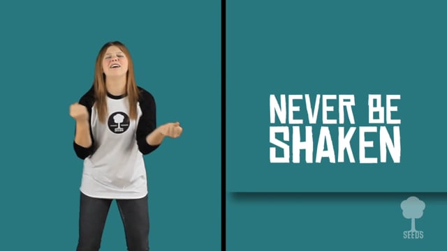 Worship Video: Never Be Shaken: Hand Motions - Church Visuals